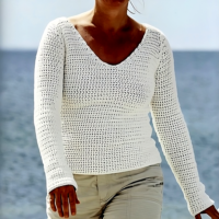 Sommerpullover. Anleitung für stylische Häkeltops u. Pullis